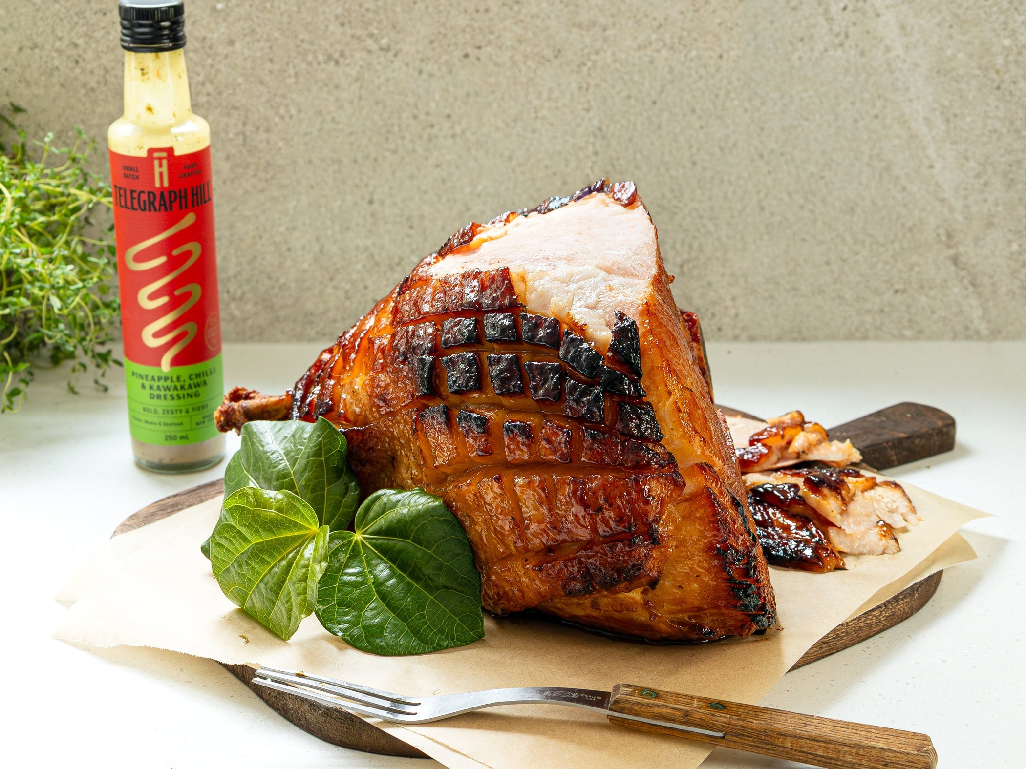 Pineapple, Chilli & Kawakawa Glazed Ham – Telegraph Hill
