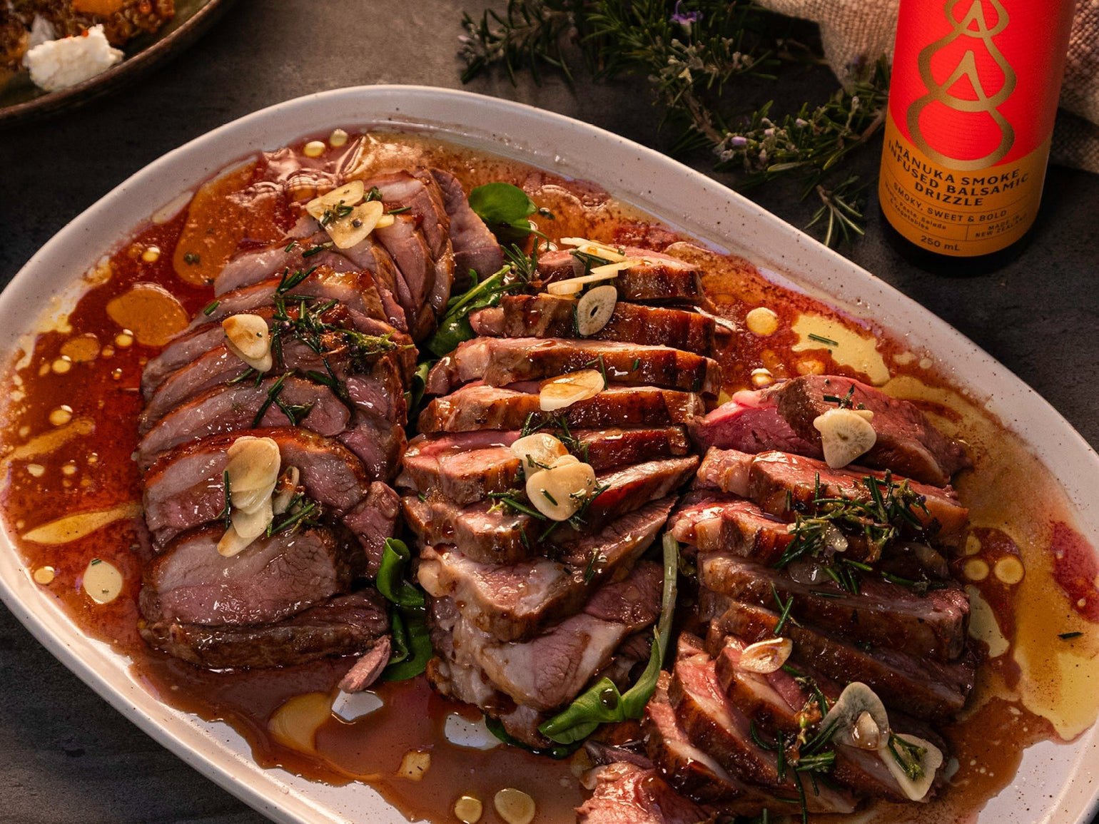 Oven Roasted Lamb Rump with Manuka Smoke Balsamic – Telegraph Hill