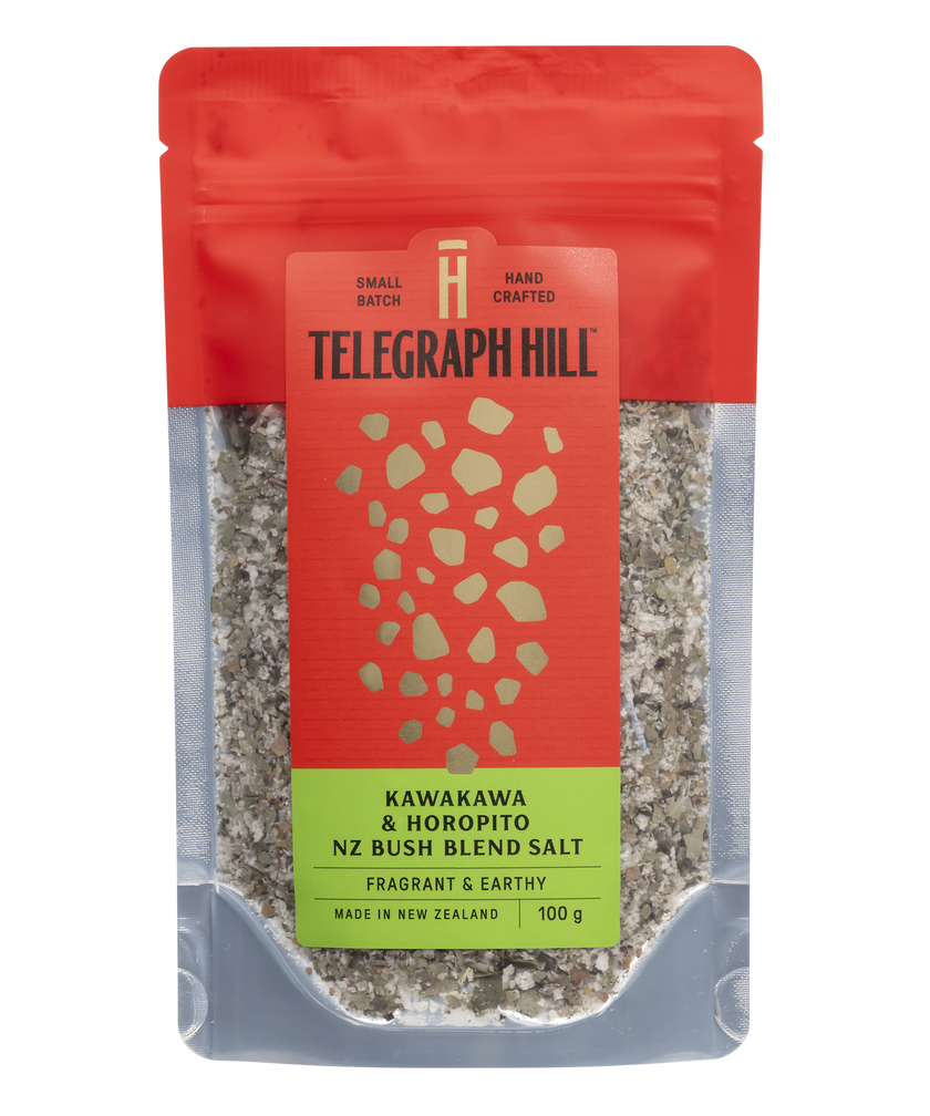 KAWAKAWA & HOROPITO NZ BUSH BLEND SALT 100GM – Telegraph Hill